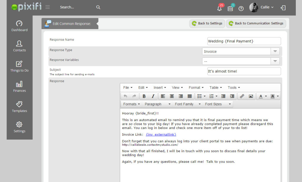 Pixifi | Invaluable Studio Management Software - Showit
