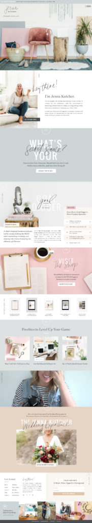 Showit Website Design Showcase - Inspiration to Spark Your Creativity