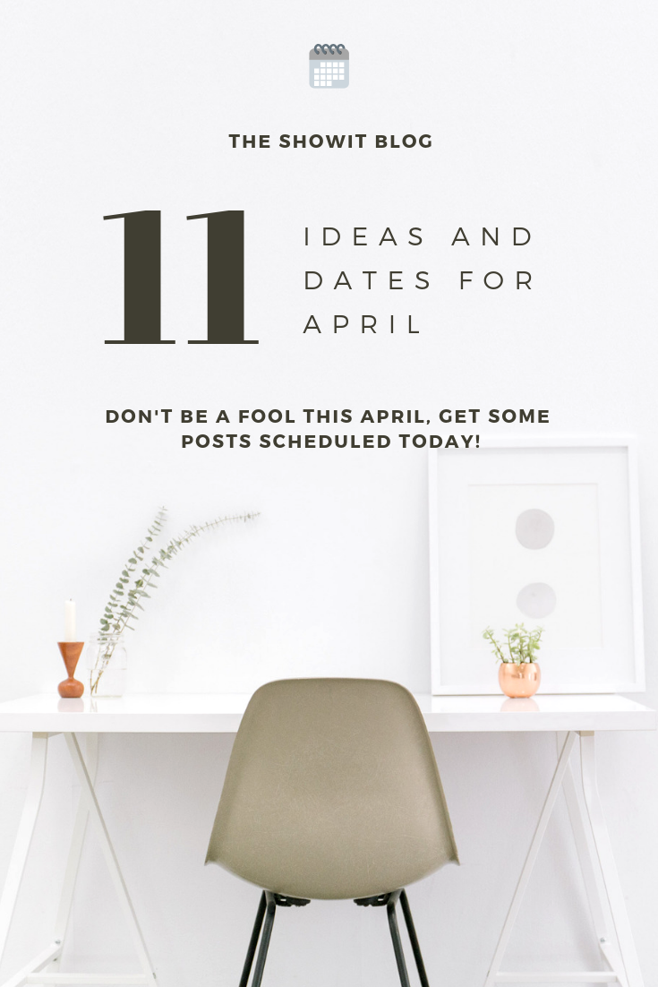 11 Posts to Help You Get Ahead on Your Social Media Calendar for April ...