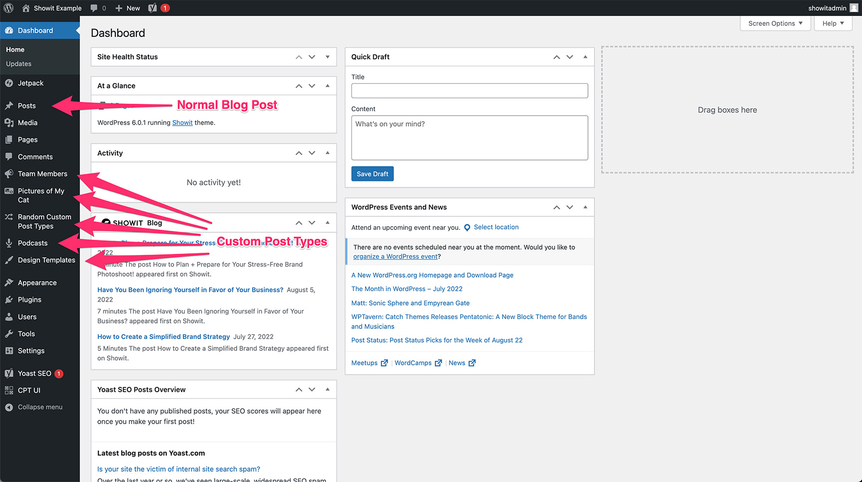 How to Save Time on Your Showit Website with Custom Post Types - Showit