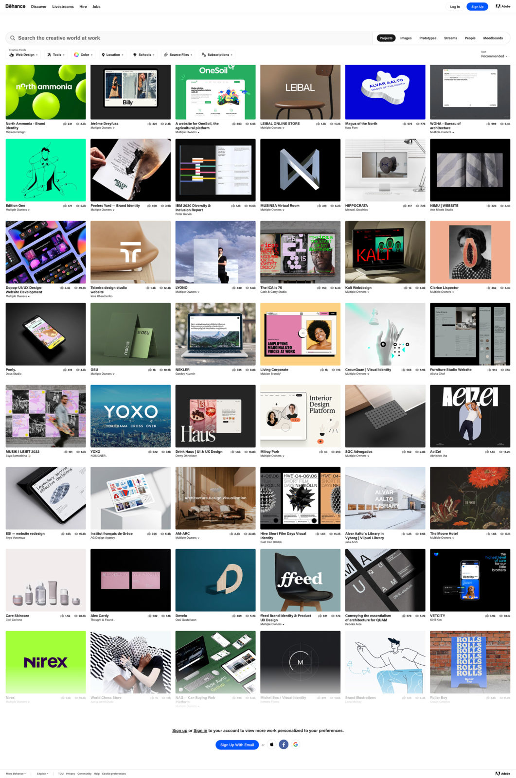 Website Inspiration: 16 Places to Find Ideas for a Website