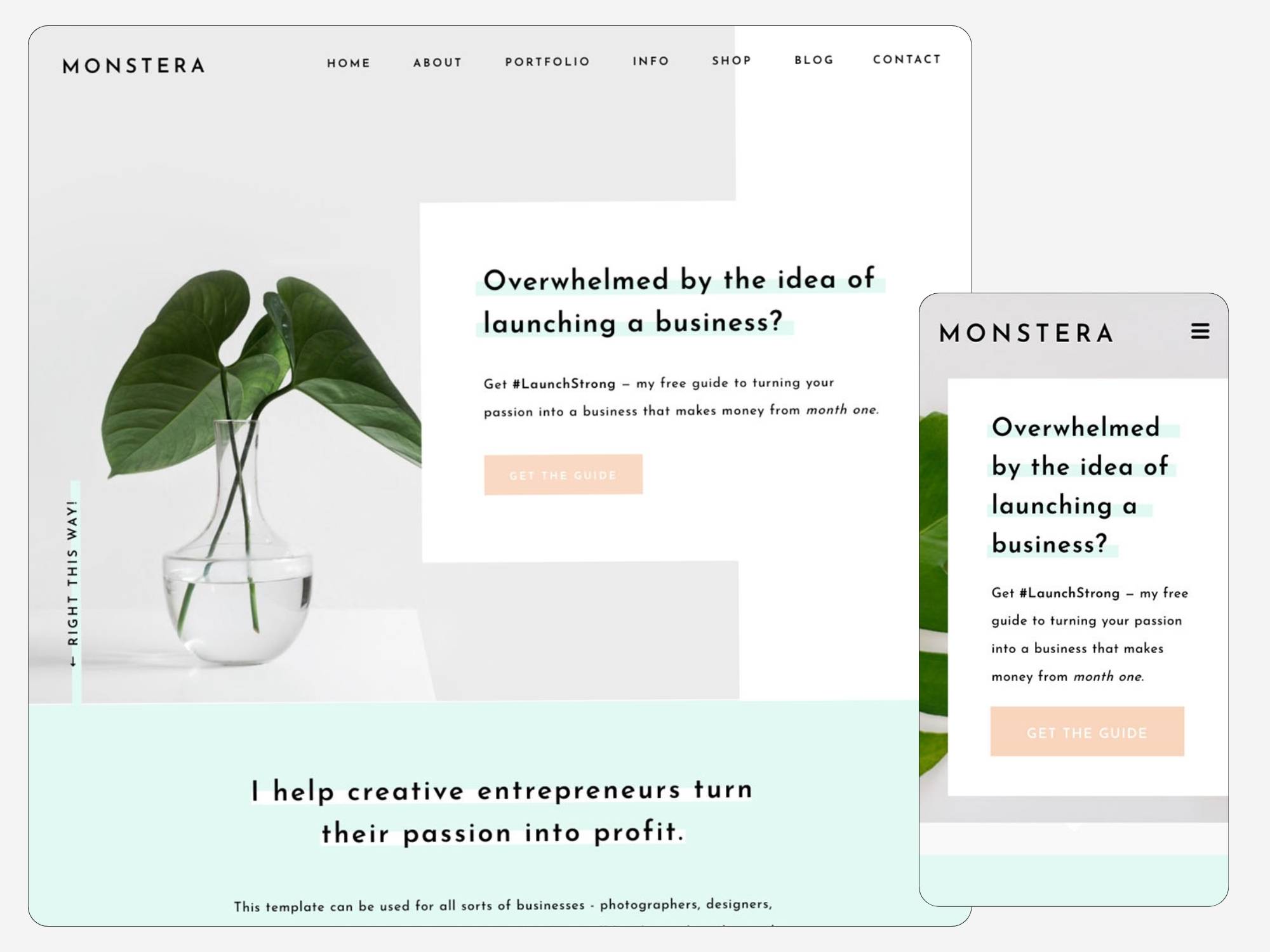 Website Templates for Photographers: Start Strong with the Right Design ...